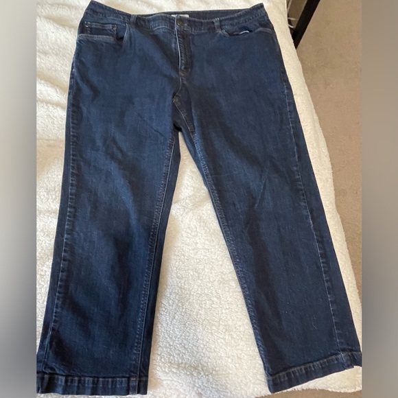 Jones New York | Jeans | Plus Size Jones New York Cropped Stretch Jeans ...